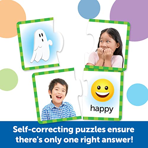 Learning Resources Feelings & Emotions Puzzle Cards | Sensory Surroundings