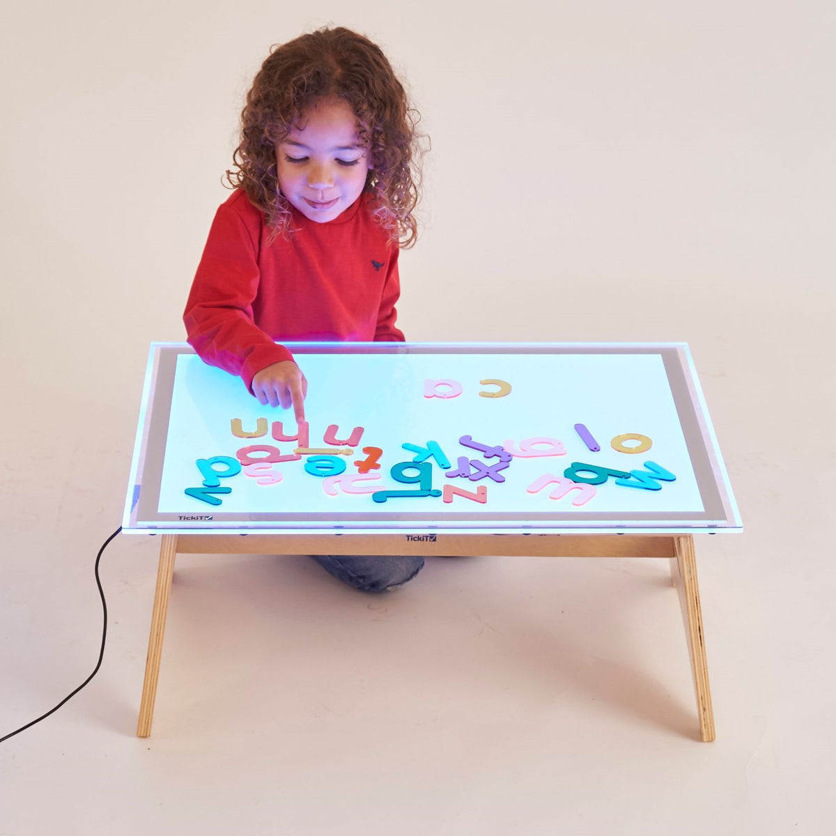 TickiT Colour Changing A2 LED Light Panel & Table Set– Sensory ...