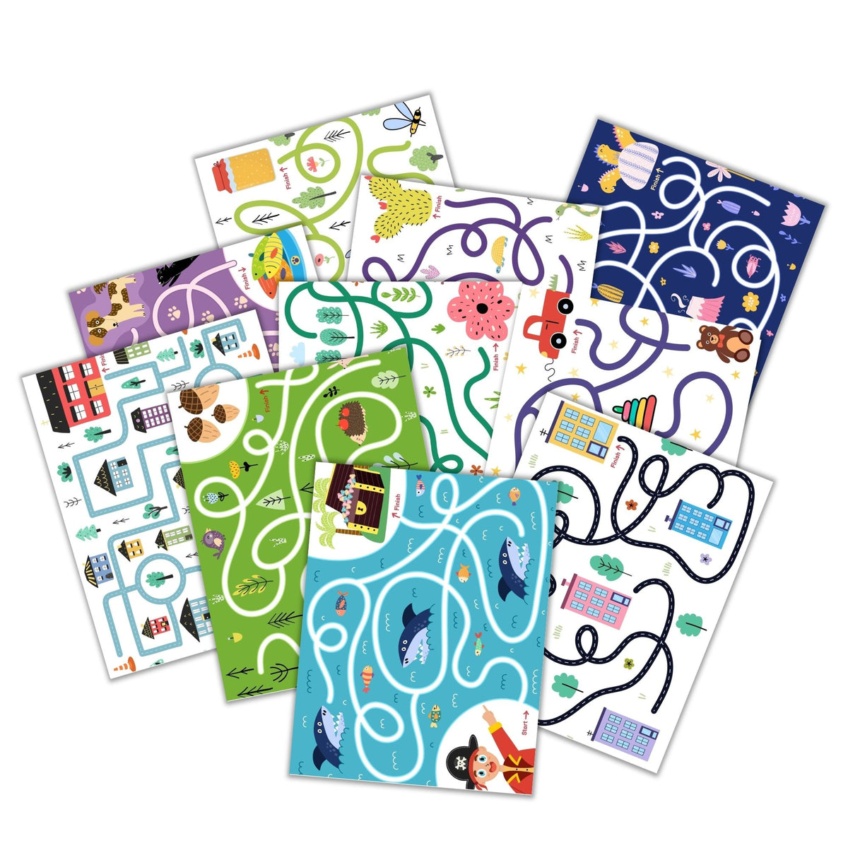 Children's Mega Activity Bundle - 65 Activity Sheets– Sensory ...