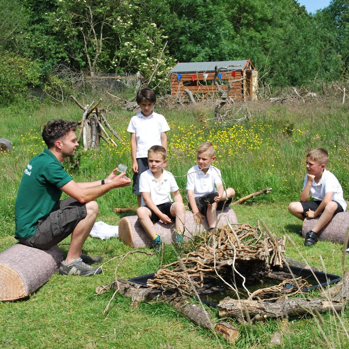 Learn About Nature Multi-seater Foam Log– Sensory Surroundings Limited
